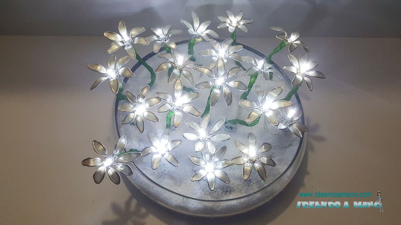 Flores Iluminadas Para Centros De Mesa 10 Ideas Para Decorar La Mesa