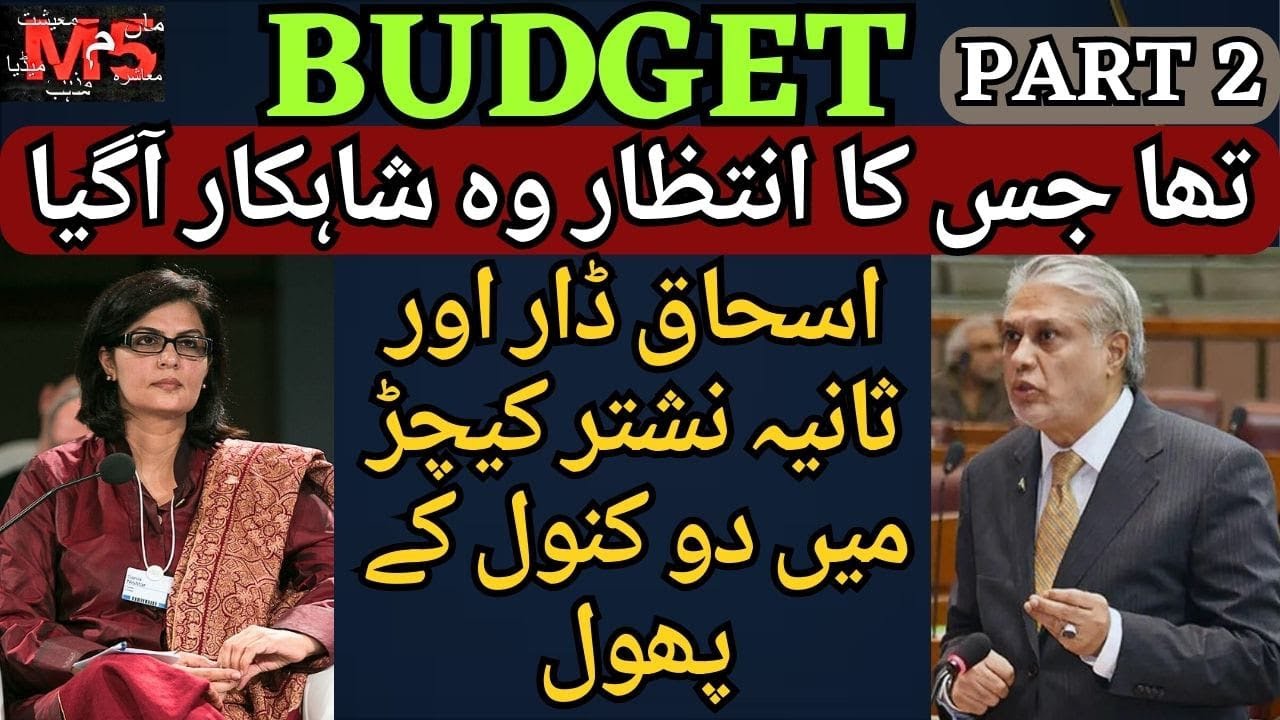 Nasreen Hussain ki Budget 2023 par Ghuftugu.(Part 2) @Channel-M5 - YouTube