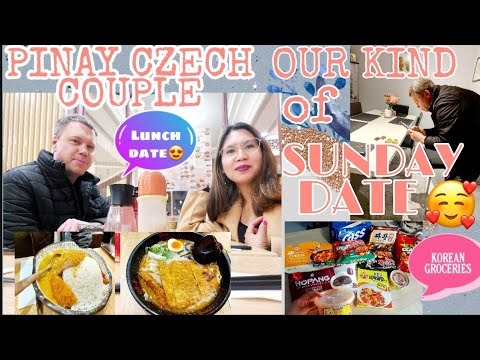 PINAY CZECH COUPLE |OUR KIND  OF SUNDAY DATE😍