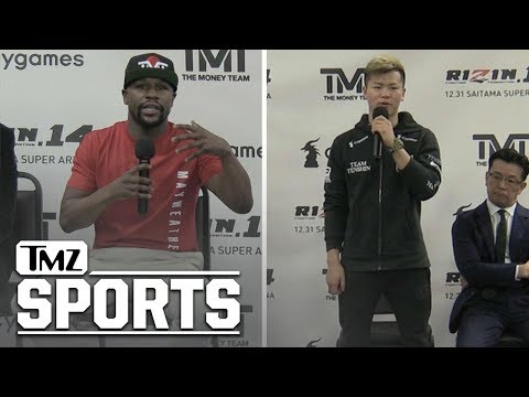 Floyd Mayweather Doesn't Care If Tenshin Nasukawa Knocks Him Out | TMZ Sports