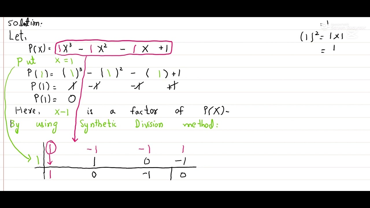 Class 9, Exercise 4.8 Q-2, Factor Theorem - YouTube