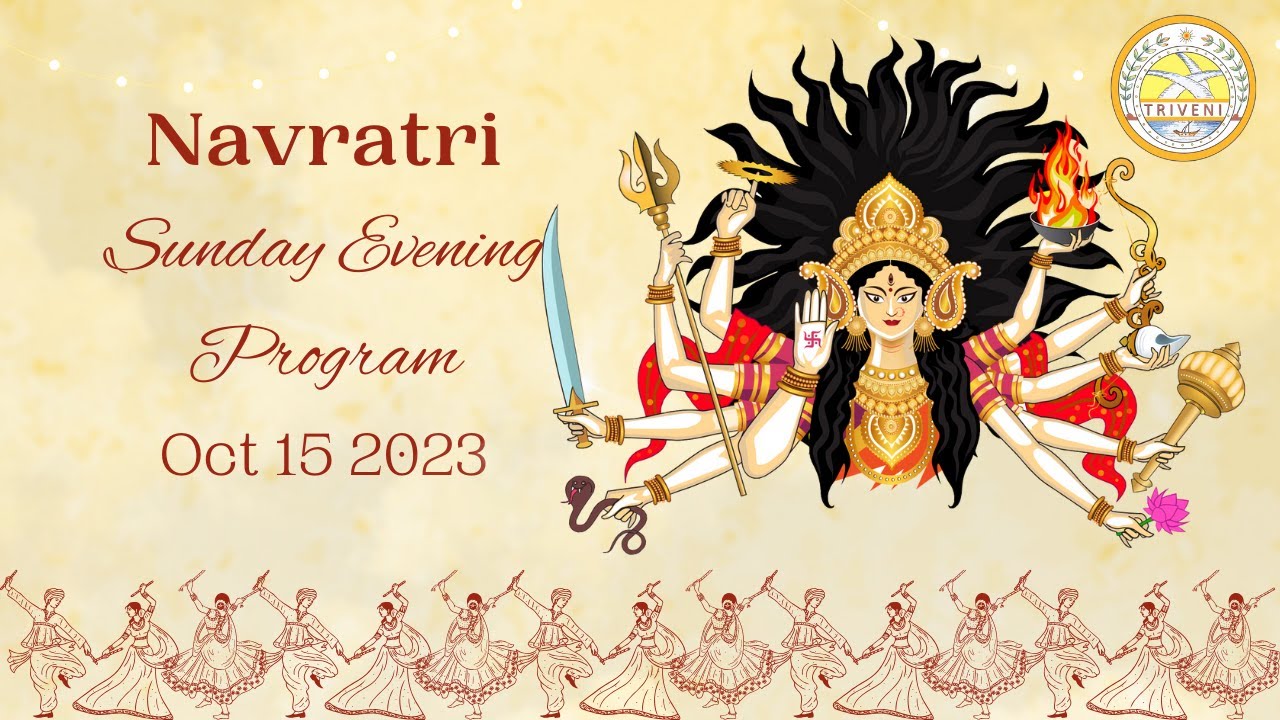 Night 1 | Sharad Navratri 2023 | Devi Bhagwat | Brampton Triveni Mandir ...