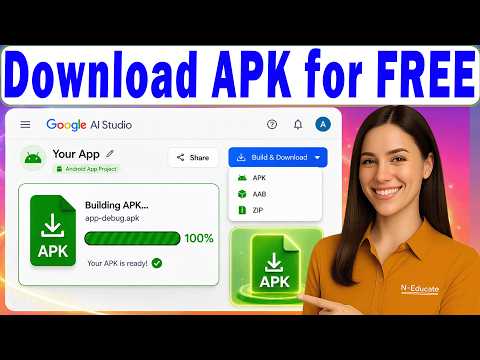 Build APK from Google AI Studio Android App on Phone (New Method Revealed)