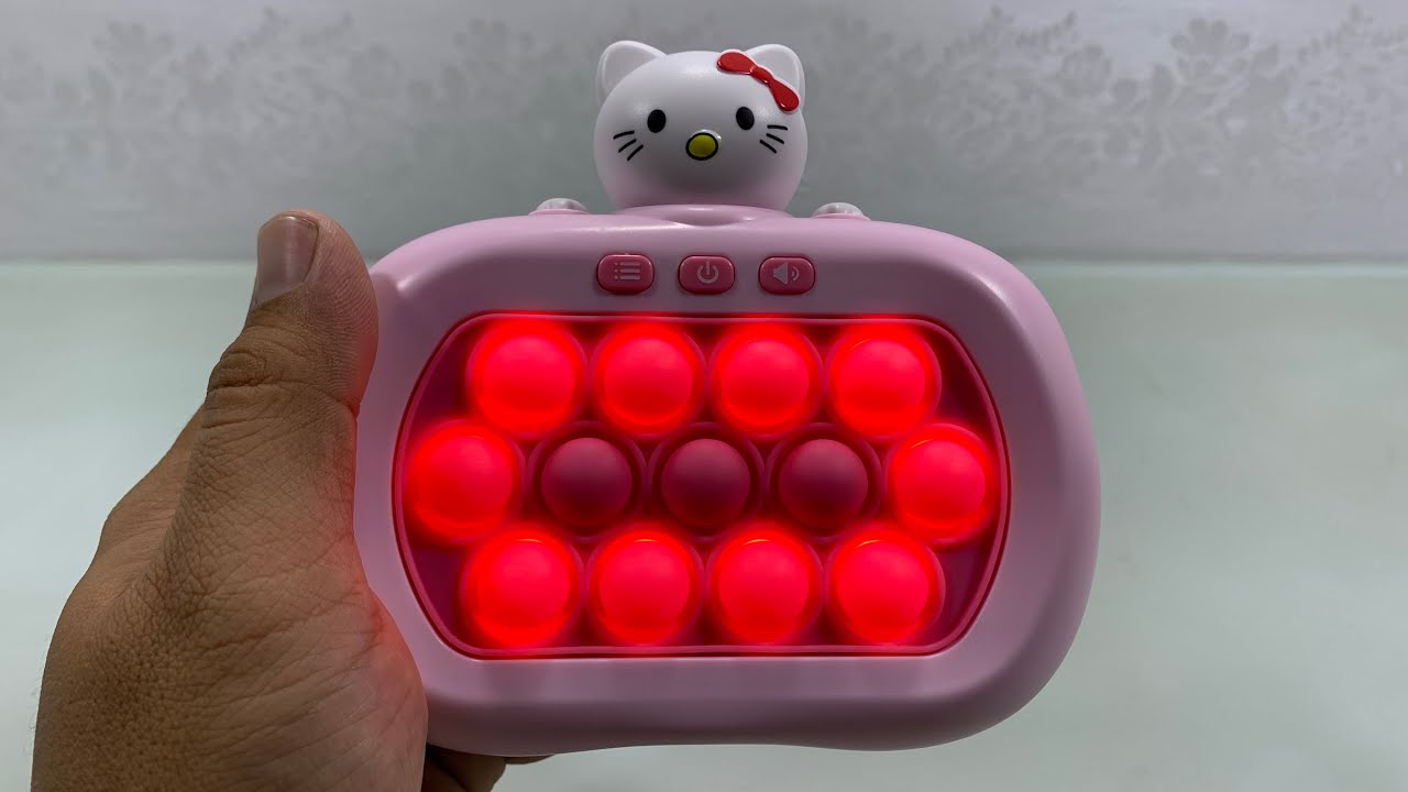 Toys TV | Máy Chơi Game Pop it Điện Tử V4 Thế Hệ Mới Với 13 Nút Bấm ...