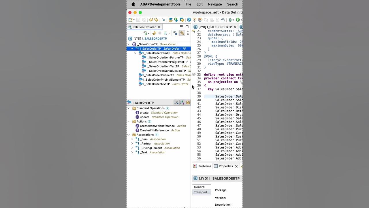 Working with the Relation Explorer #ABAPCloud #GoodToKnow - YouTube