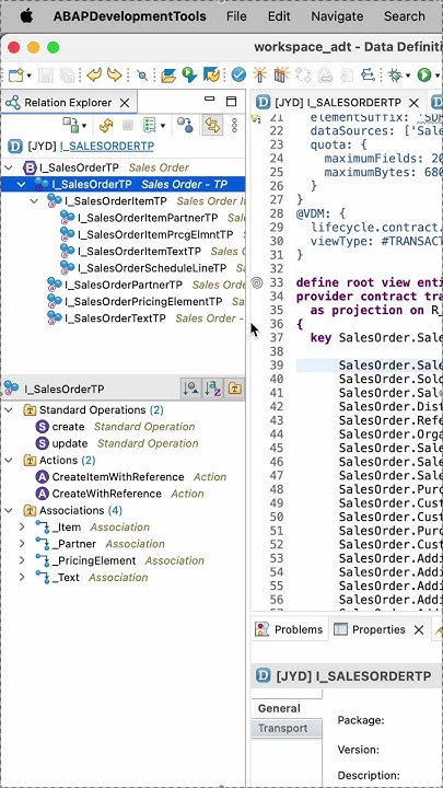 Working with the Relation Explorer #ABAPCloud #GoodToKnow - YouTube