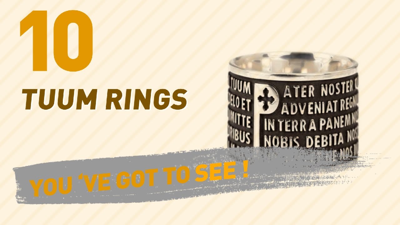 Tuum Rings Top 10 Collection // UK New & Popular 2017 - YouTube