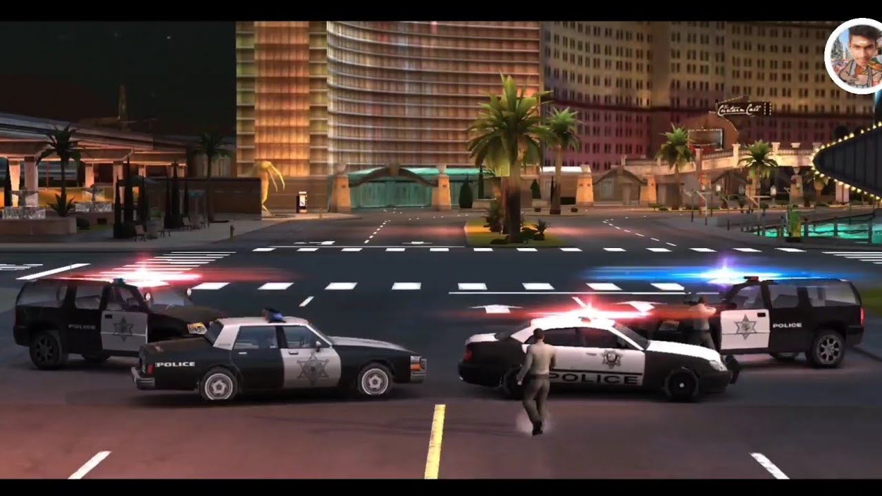 gangstar vegas jason police car chase. - YouTube