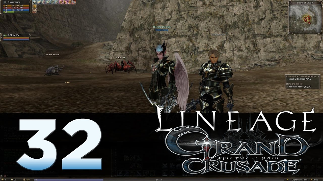 Lineage 2: Grand Crusade - Episode 32 - Nightmares - YouTube