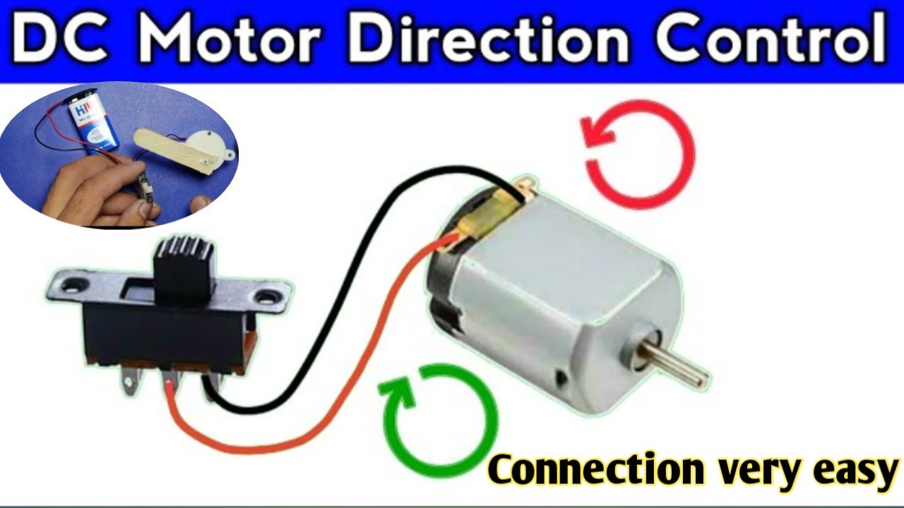 DC motor speed controller Forward and Reverse | make a dc motor forward ...