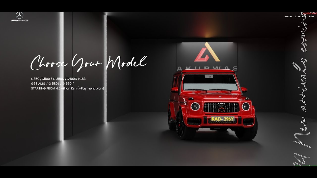 G68 Mercedes showroom and outdoor drive - YouTube