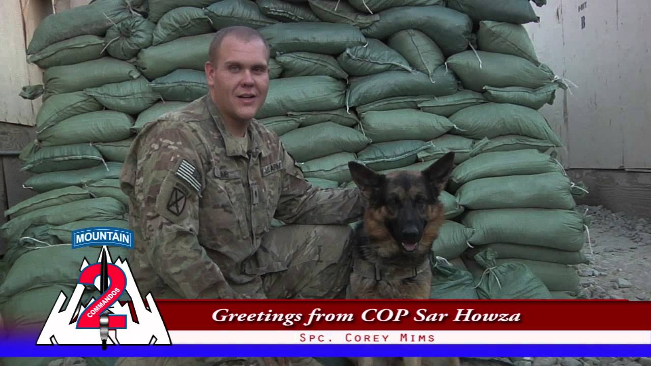 Spc. Corey Mims - Shout out - YouTube