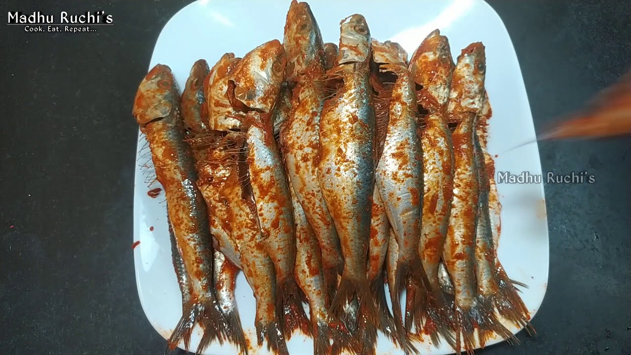 KERALA MATHI MEEN FRY | Restaurant Style #Saradine Fry | Mathi Meen ...