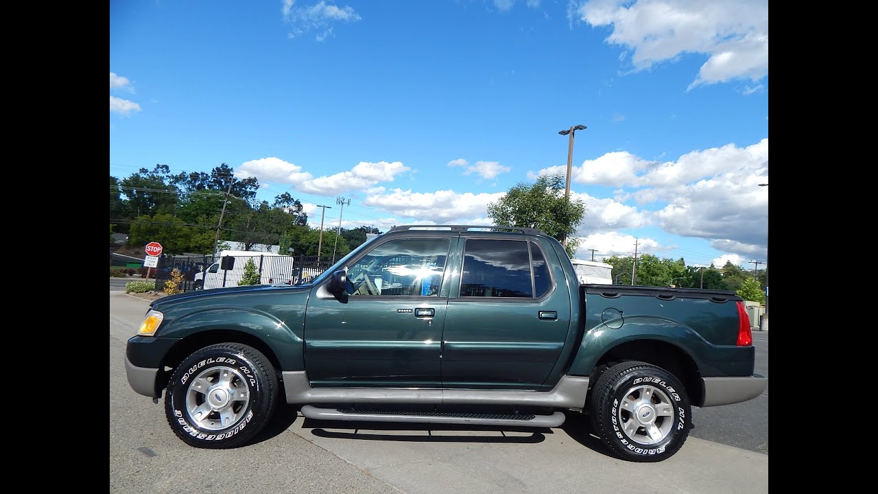 2003 Ford Explorer Sport Trac XLT 1 Owner w/Clean Carfax video overview ...
