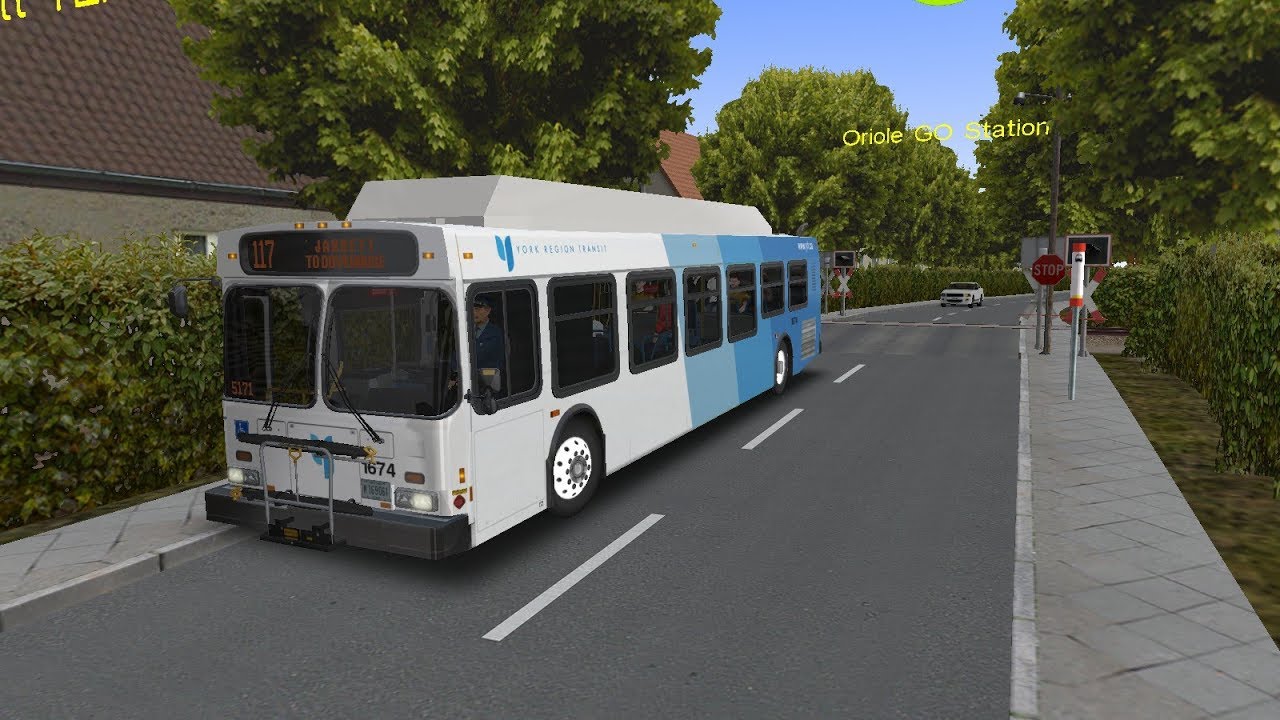 Omsi 2 Gameplay: New John City W.I.P. Route 117 Jarrett. New Flyer ...