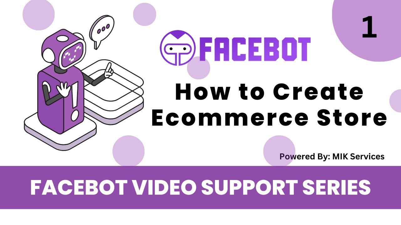 How to Create Ecommerce Store - Facebot - YouTube