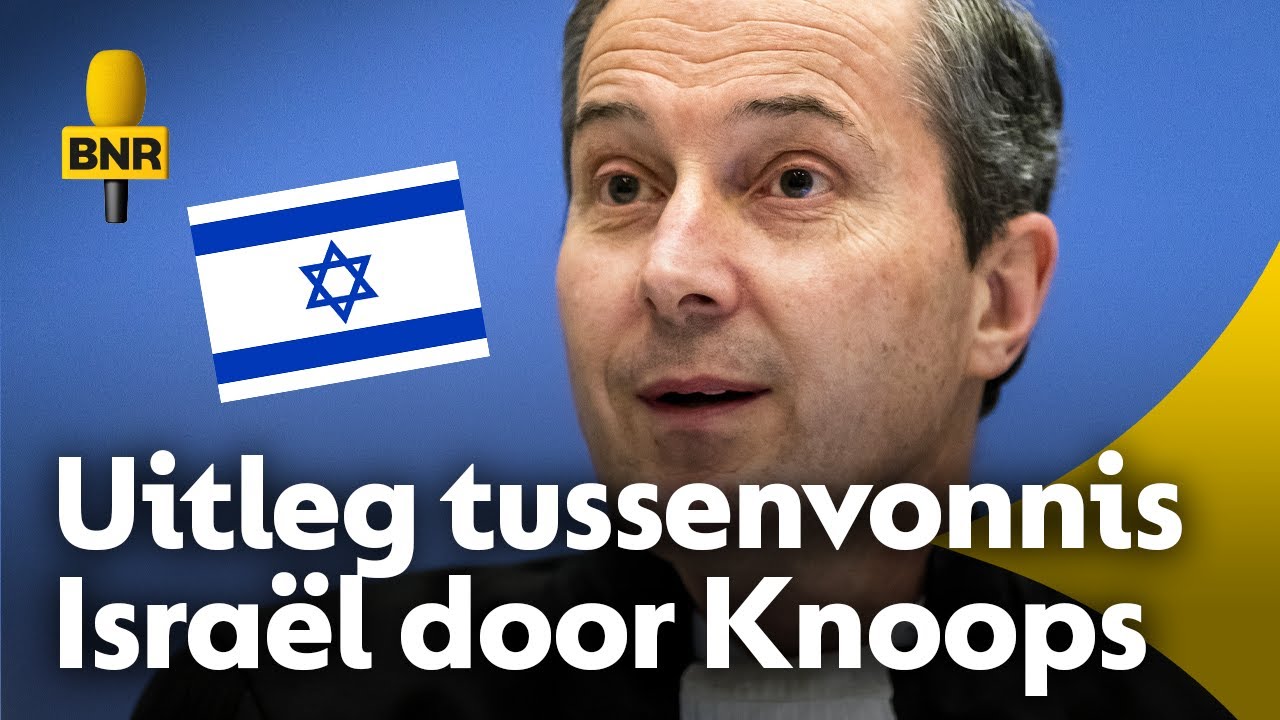 Tussenvonnis Israël uitgelegd door advocaat Knoops - YouTube
