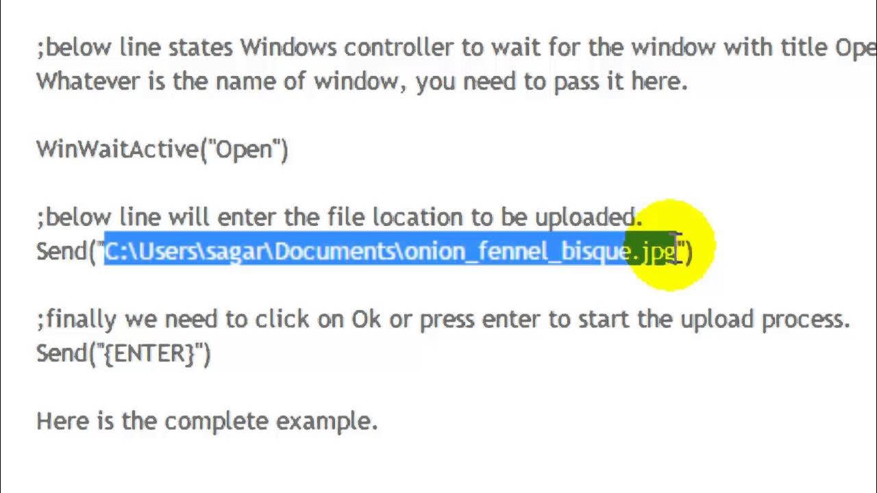 Handling windows dialog in Selenium using AutoIT - YouTube