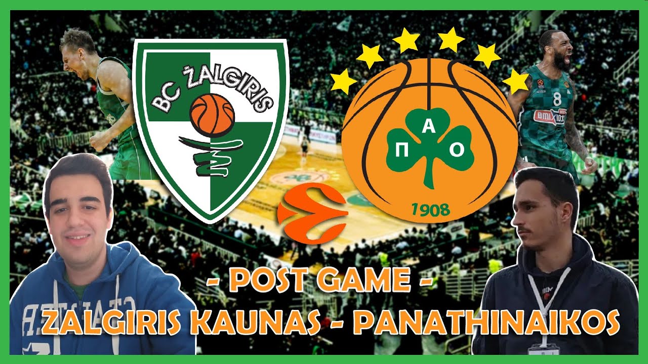 🔴 LIVE | Η ΝΙΚΗ ΤΟΥ ΠΑΝΑΘΗΝΑΪΚΟΥ ΣΤΗ ΛΙΘΟΥΑΝΙΑ | POST GAME - EUROLEAGUE ...