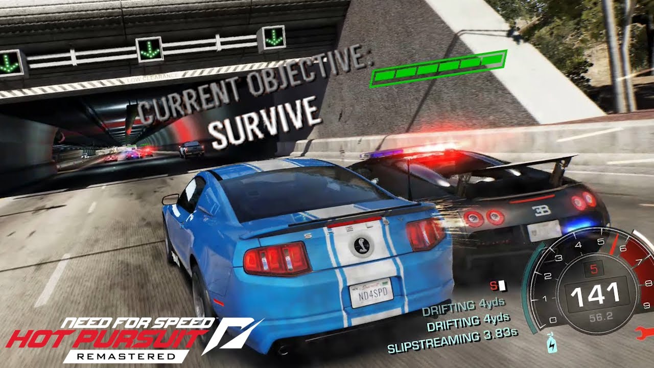 Need for Speed Hot Pursuit Remastered | Highway Battle but in a GT500 ...