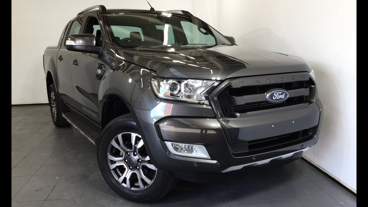 Ford Ranger Wildtrak Double Cab 2018 Grey Stk Number - 66526 - YouTube