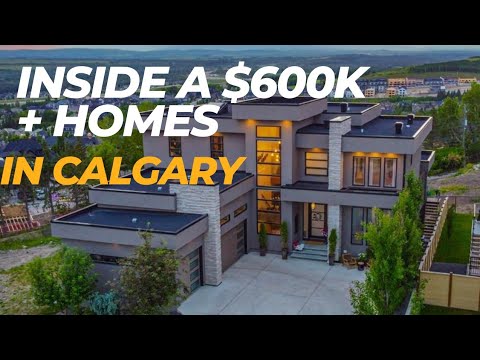Inside a 600K + Show homes In Calgary, Alberta - YouTube