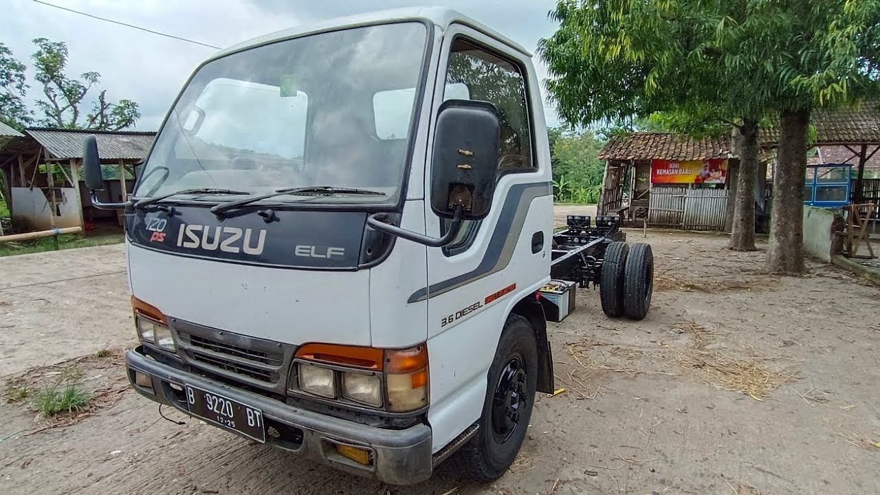 truk isuzu elf nkr 58 tahun 1995 full original - YouTube