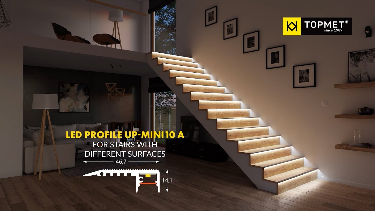 Topmet Profile UP - Profil Schodowy - YouTube