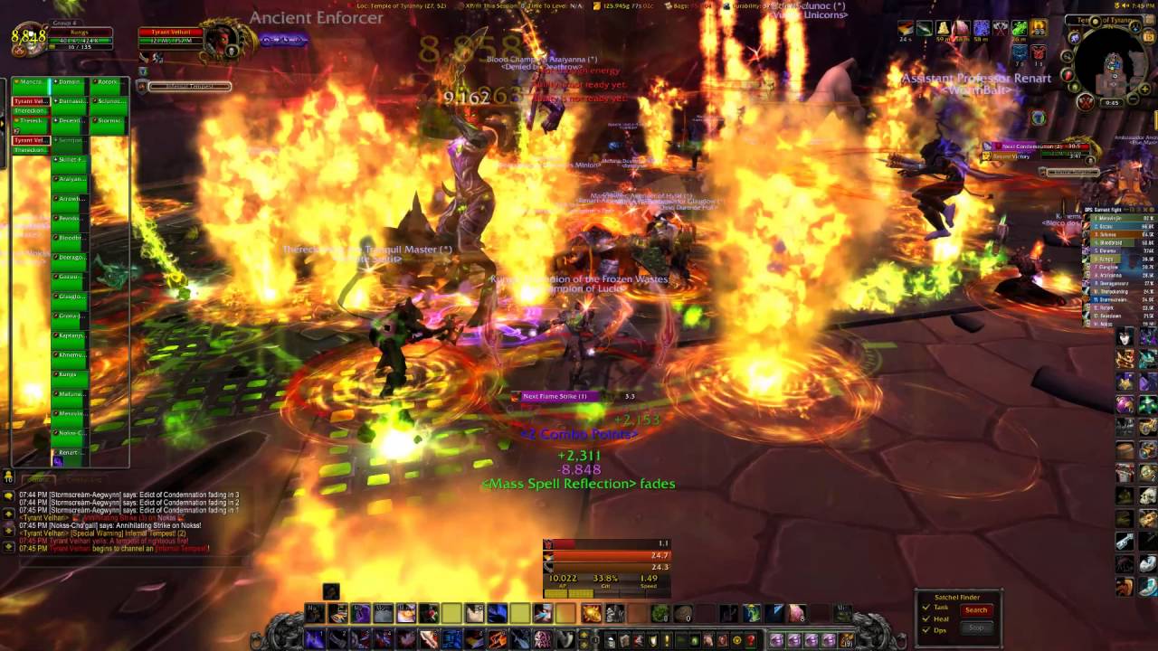 World Of Warcraft legendary Ring Progression 6.2 - YouTube