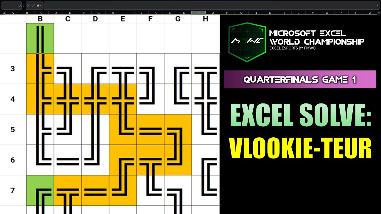 Excel Solve: Vlookie-teur (Microsoft Excel World Championship 2025 ...