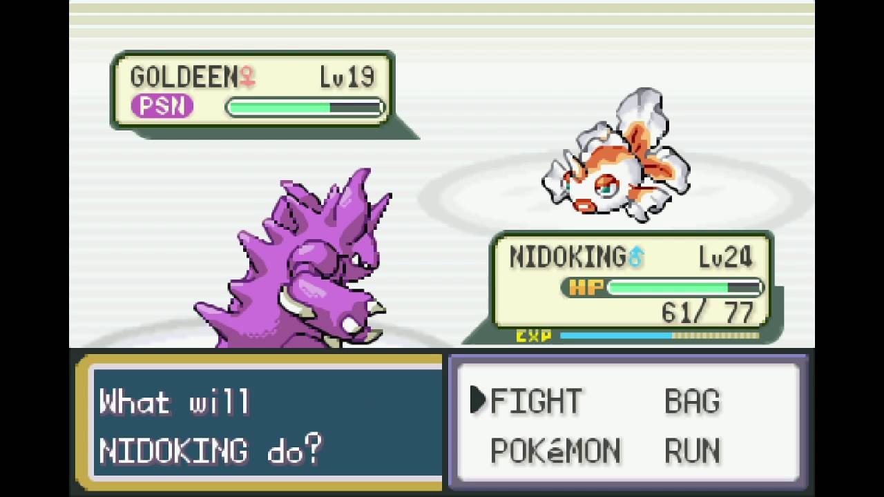 Pokemon Fire Red - Cascade Badge - YouTube