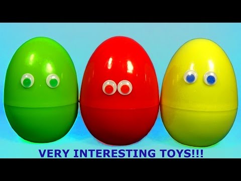 VERY INTERESTING Toys!!! ANGRY BIRDS surprise egg STAR WARS The SMURFS Disney Cars Hello Kitty