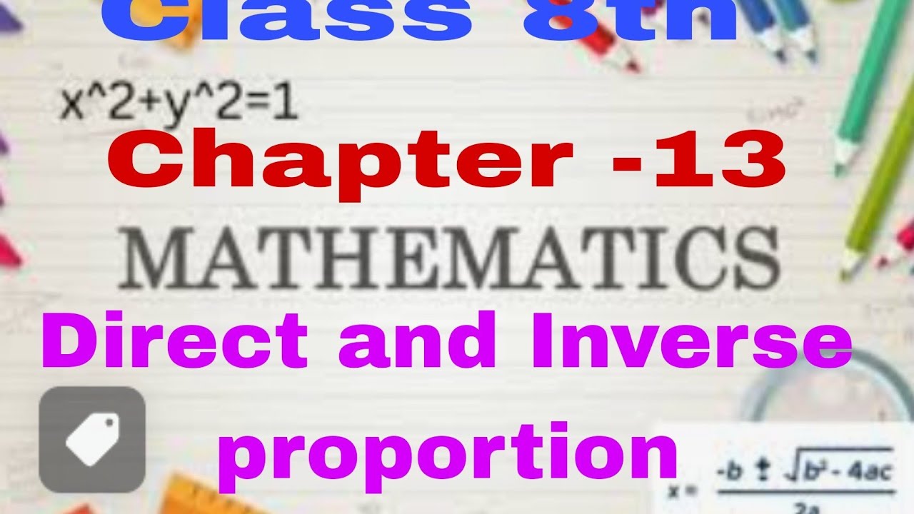 Q 4- Ex 11.1 - Direct and Inverse Proportions - NCERT Maths Class 8th ...