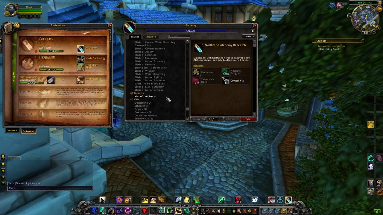 Vial of the Sands the easy way - YouTube