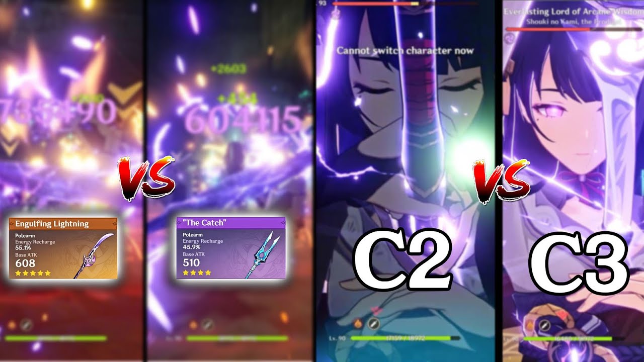Is this worth it? | C3 vs C2 Raiden | R5 The Catch vs R1 Engulfing ...