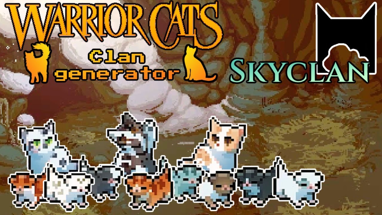 A Gang Of kits Join The Clan! 🐾 | Skyclan Warrior Cats Clan Generator # ...