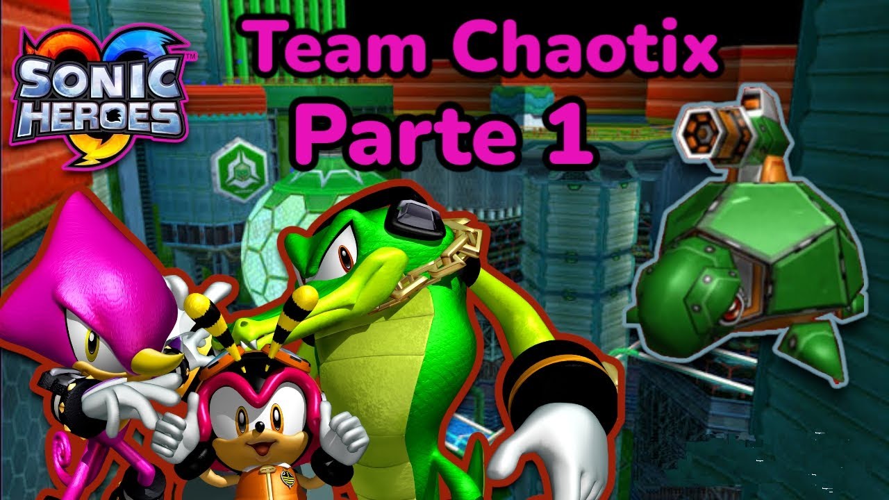 Sonic Heroes | Team Chaotix (parte 1) | son detectives que querrás de ...