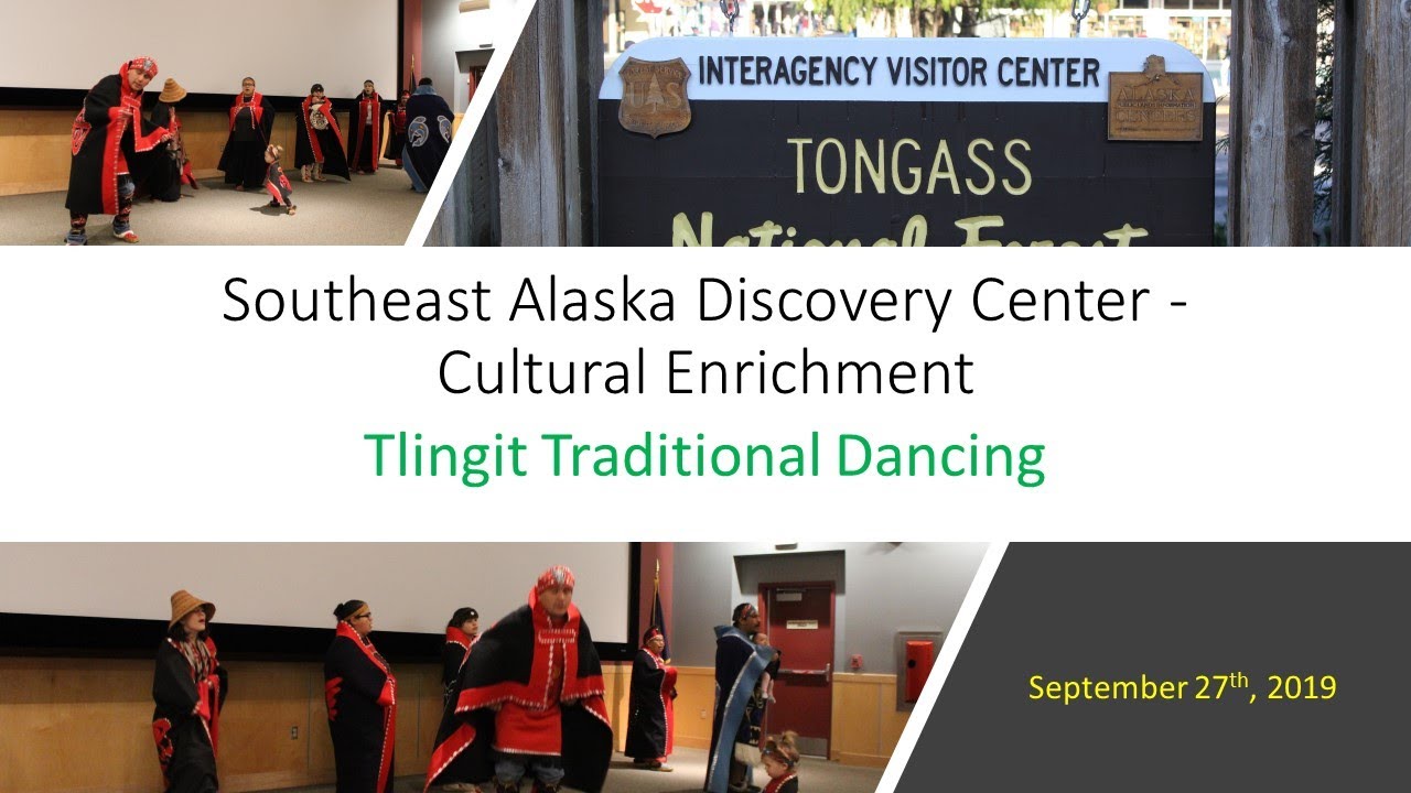 Tlingit Traditional Dance at Southeast Alaska Discovery Center - YouTube