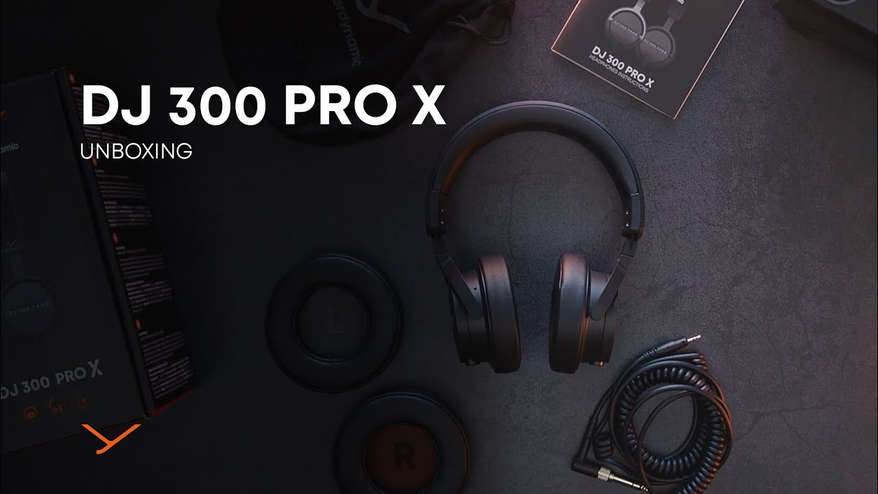 beyerdynamic | DJ 300 PRO X Unboxing - YouTube