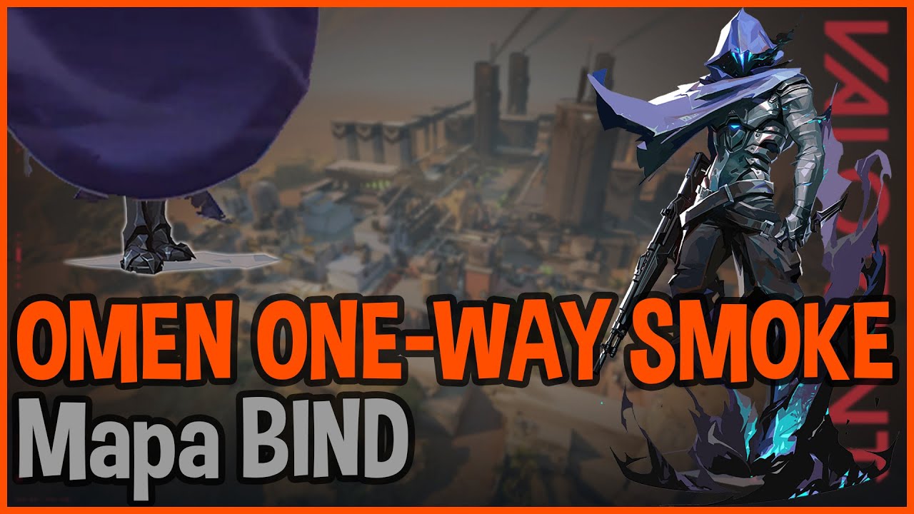 GUIA das MELHORES ONE-WAY SMOKES do OMEN no mapa BIND - YouTube