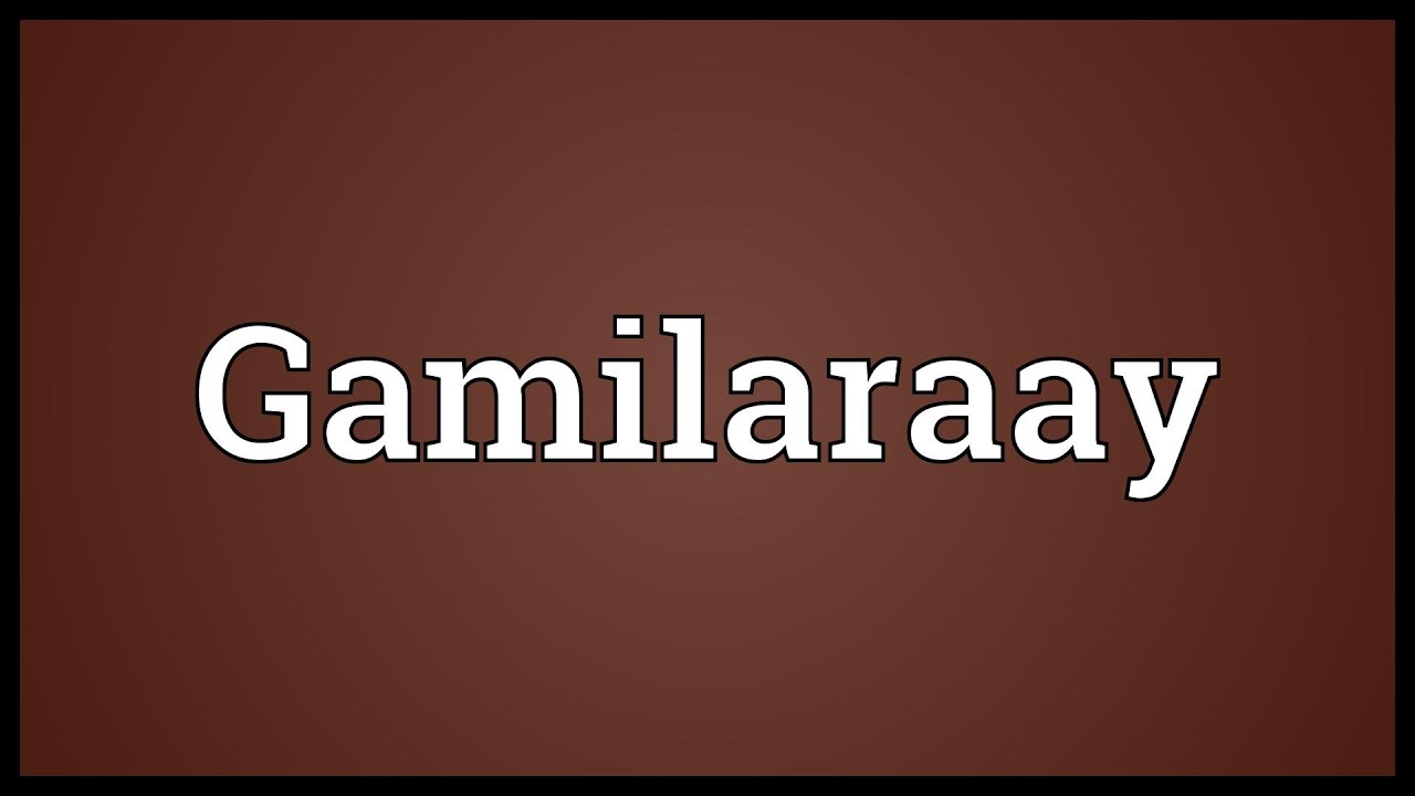 Gamilaraay Meaning - YouTube