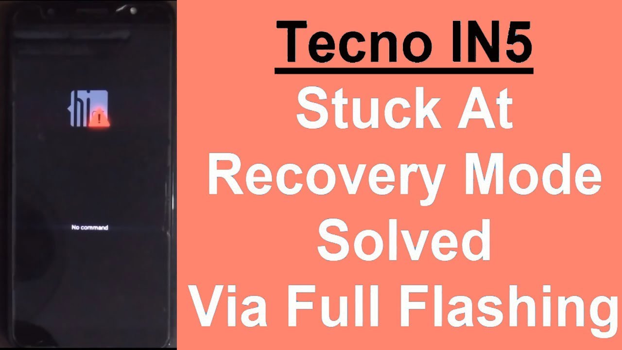 Tecno IN5 Dead Boot Repair Solution | Flash Tecno IN5 Hang On Logo ...