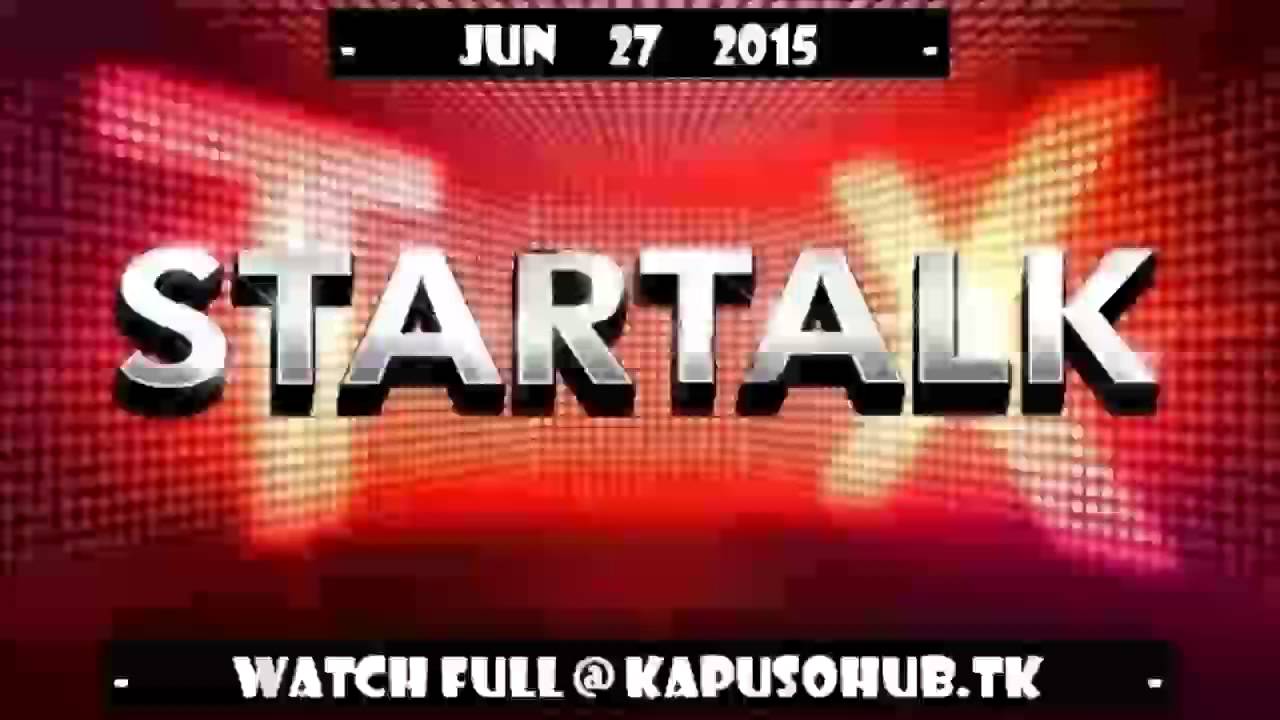 Startalk JUNE 27 2015 - YouTube