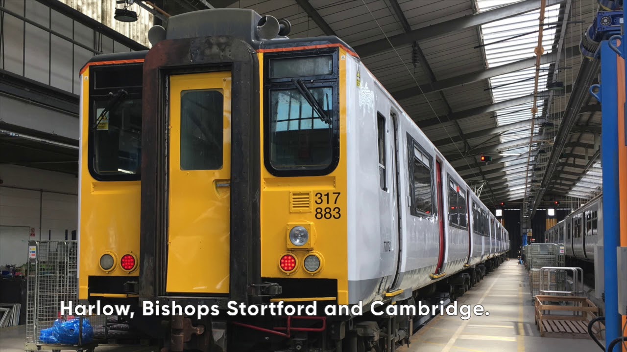 Greater Anglia Upgrades Trains - YouTube