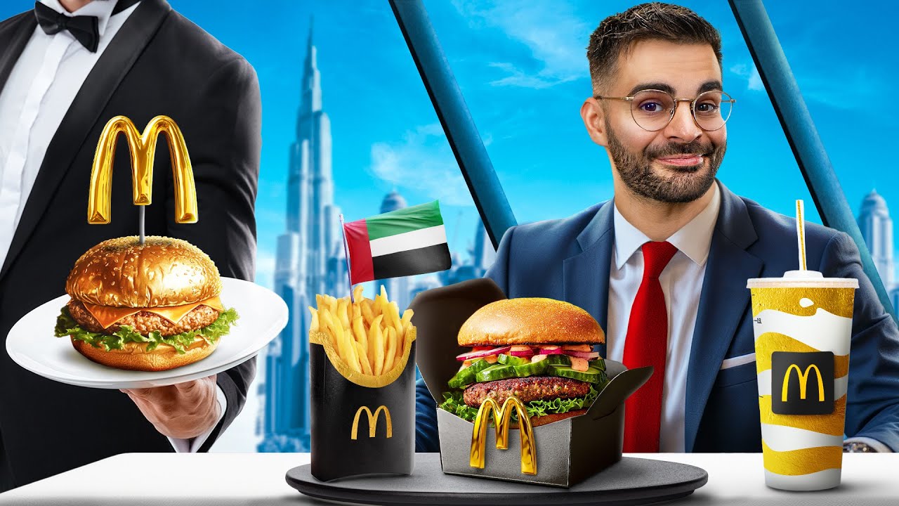 Je Mange tous les Fast-foods de Dubaï - YouTube