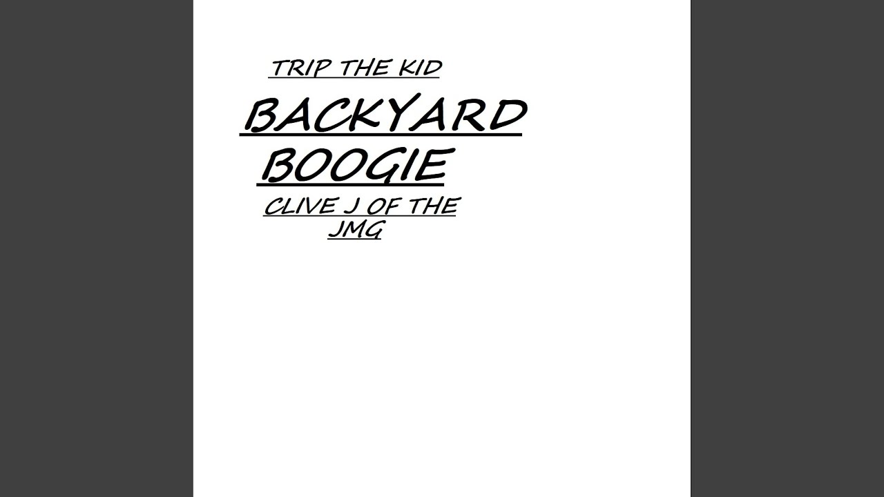 Back Yard Boogie (feat. sandmann & Jolly Clive J) - YouTube