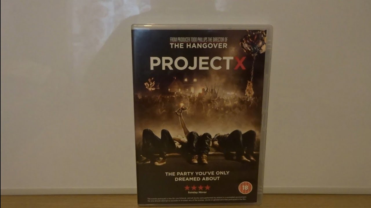 Project X (UK) DVD Unboxing - YouTube