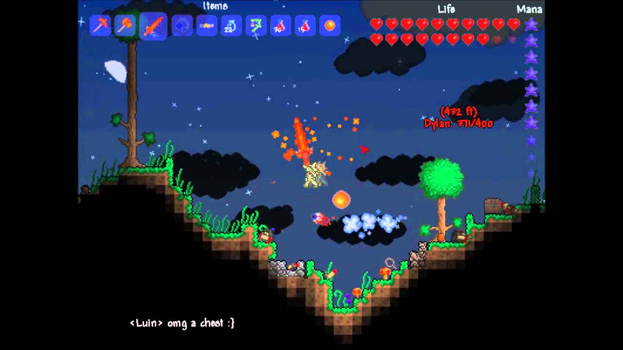 Terraria - Feral Claws Rare Find - YouTube