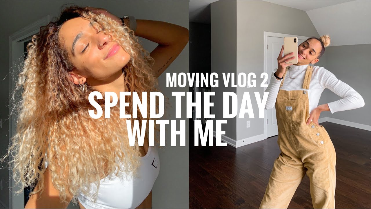 MOVING VLOG 2 | DAY IN MY LIFE | Organizing, Errands, Unboxing | Libby ...