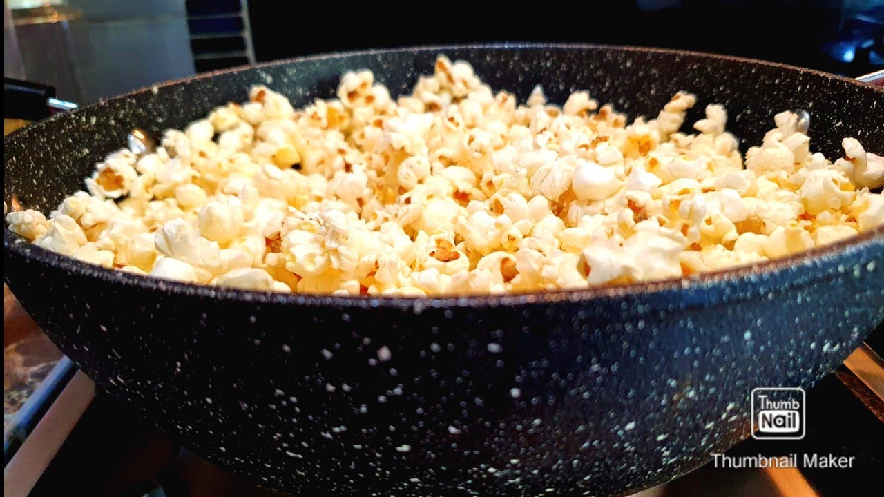 Easy way to make Popcorn at Home in Quarantine - YouTube